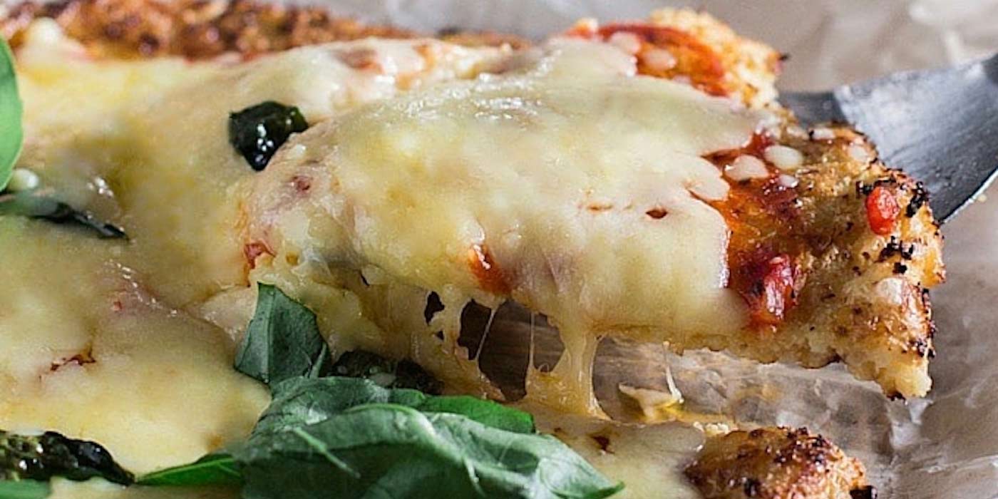 A Healthy Pizza Alternative - Cauliflower Pizza Crust